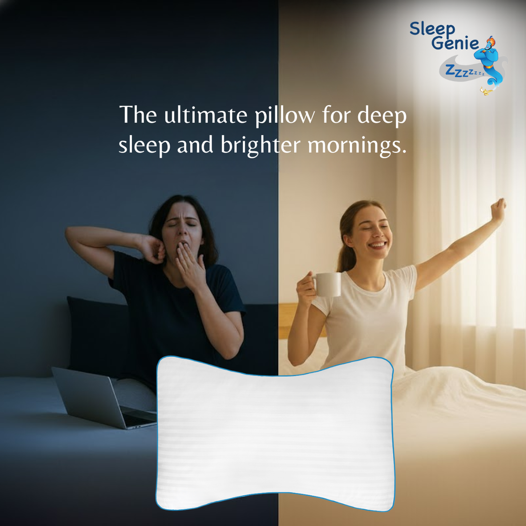 SleepGenie Advanced Neck Alignment Pillow – "SLEEPGENIE"
